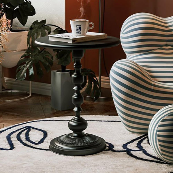 Masuta de cafea retro, fier, pentru living, dormitor sau balcon 52 x 3 ...